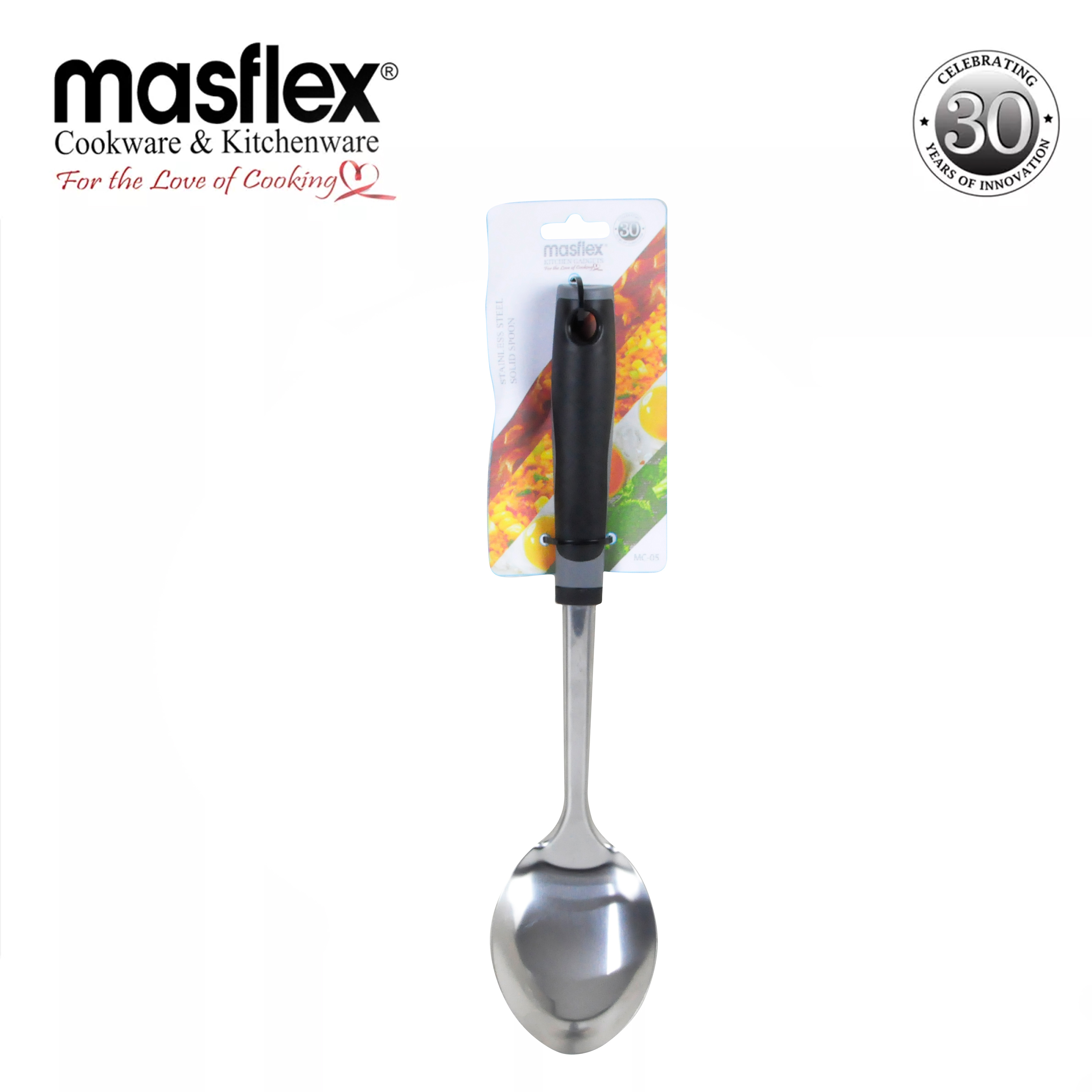 Masflex by Winland Stainless Steel Solid Spoon MC-05 | Lazada PH