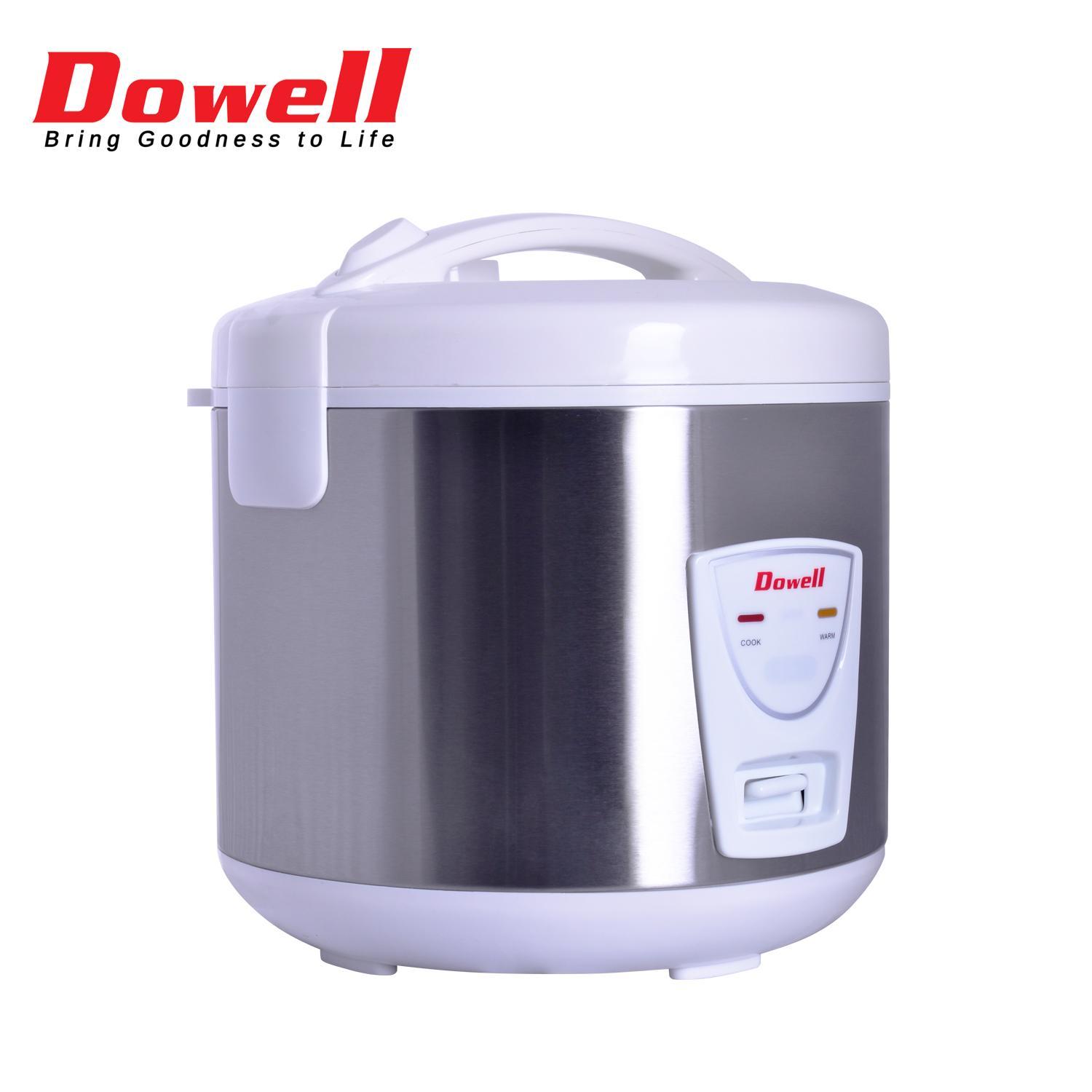 Dowell by Winland 1.5 Liter Jar Type Rice Cooker with Stainless Steel ...