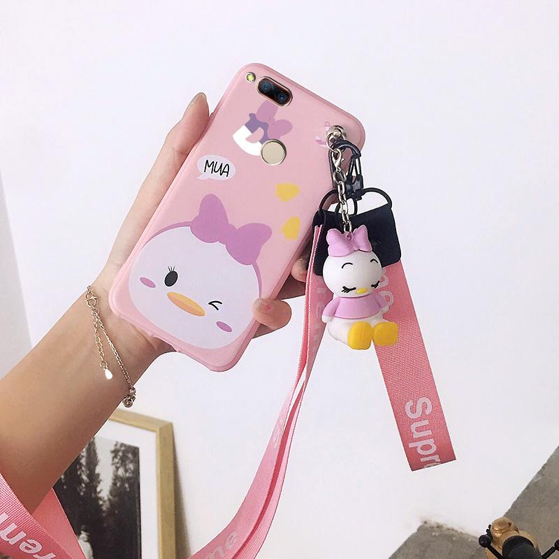 KUTOO Nubia Z17/z17s/Z17mini/z17minisเคสมือถือz18miniน่ารักความคิดสร้างสรรค์เป็ดตัวยึดจี้รุ่น ...