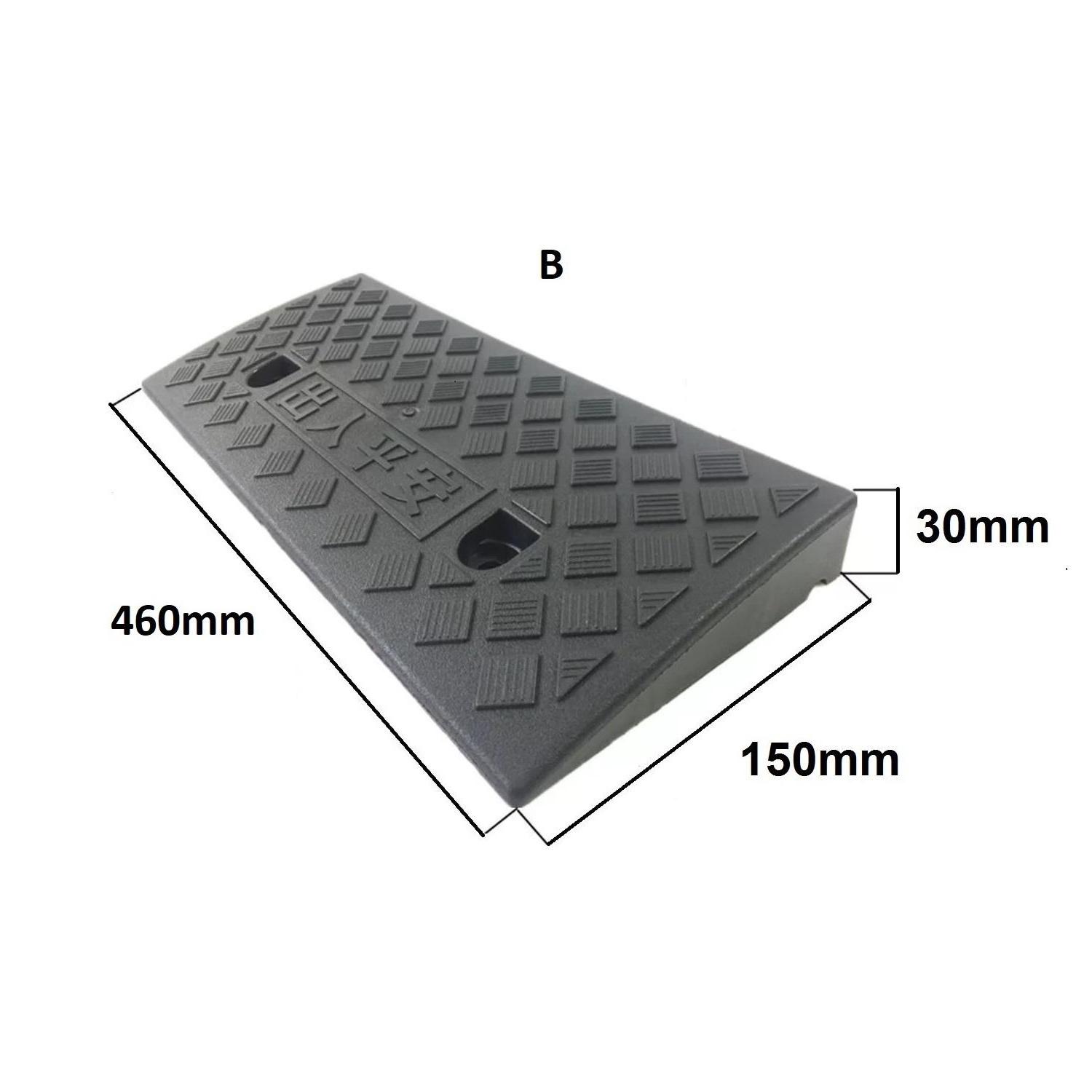 PanJa Portable Waterproof Kerb Ramp for Wheelchair, Commodes, Scooters ...