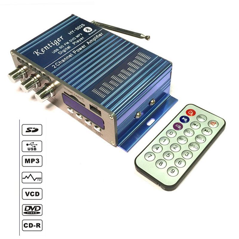 RM Car Bluetooth USB FM Power Amplifier, Household 12V 3A Mini Hi-Fi ...