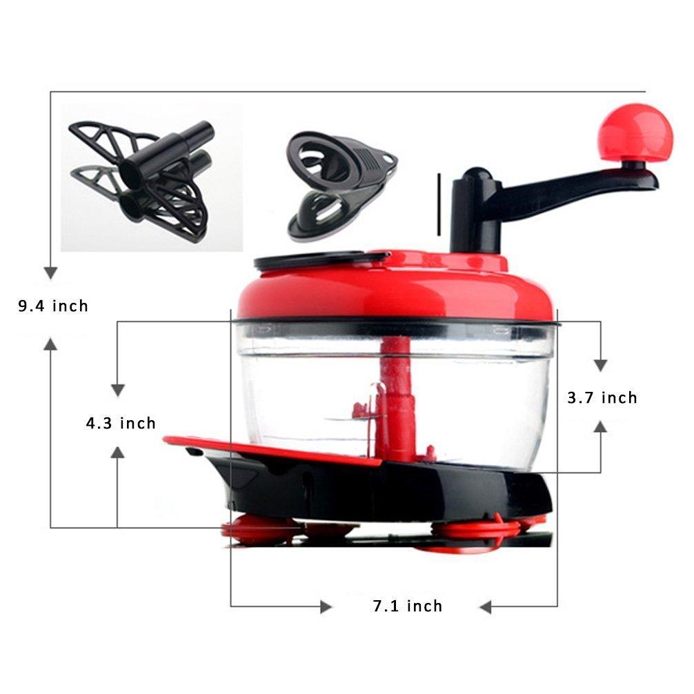 Multifunction Food Processor Kitchen Manual Food Vegetables Chopper ...