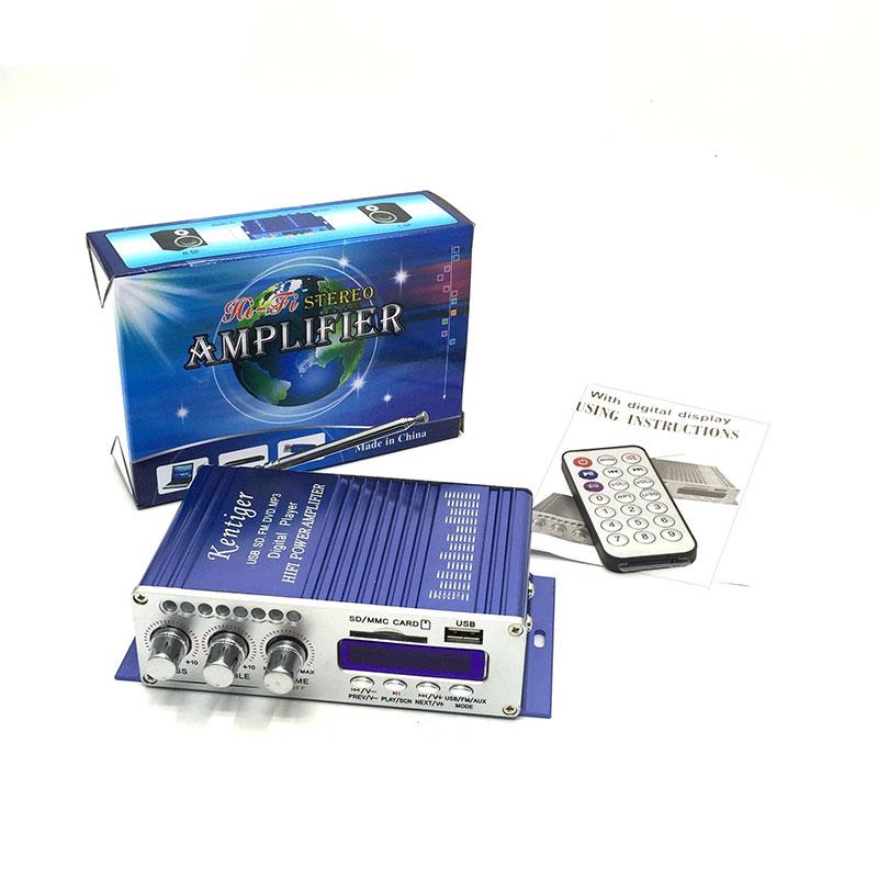 RM Car Bluetooth USB FM Power Amplifier, Household 12V 3A Mini Hi-Fi ...