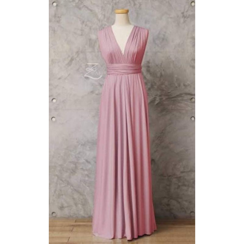 Infinity Dress With Tube Old Rose | Lazada PH