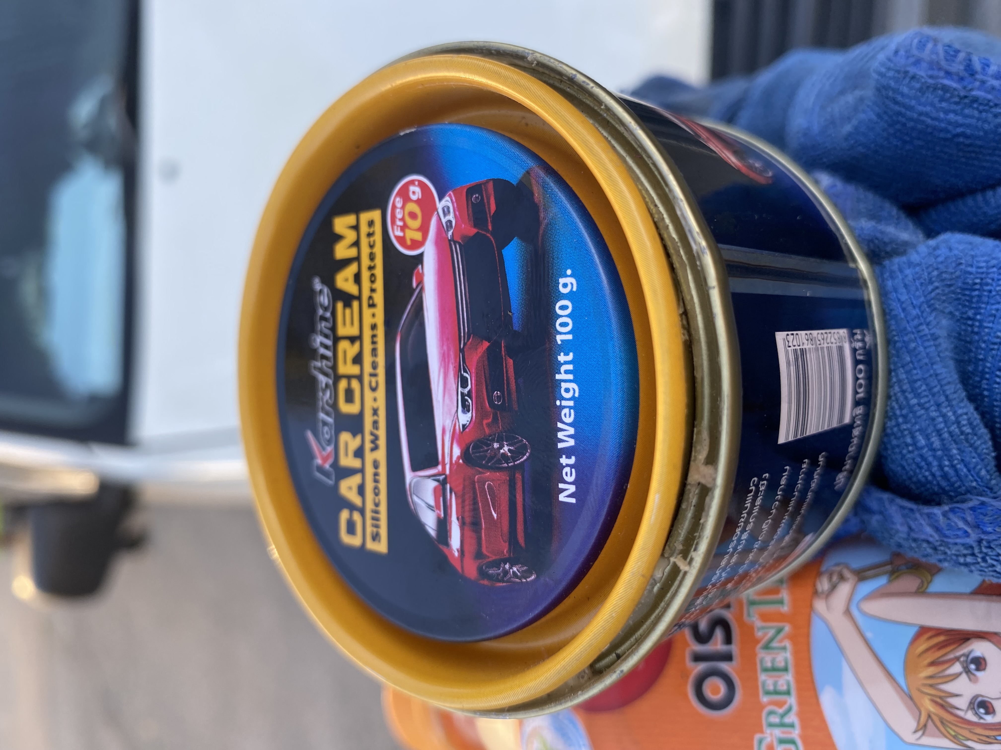 Karshine Car Cream ครีมขจัดคราบ เคลือบเงา เคลือบสีรถ พร้อมปกป้องสีรถ ...