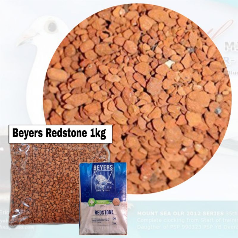 BEYERS RED STONE FOR PIGEON RACING (1KG) | Lazada PH