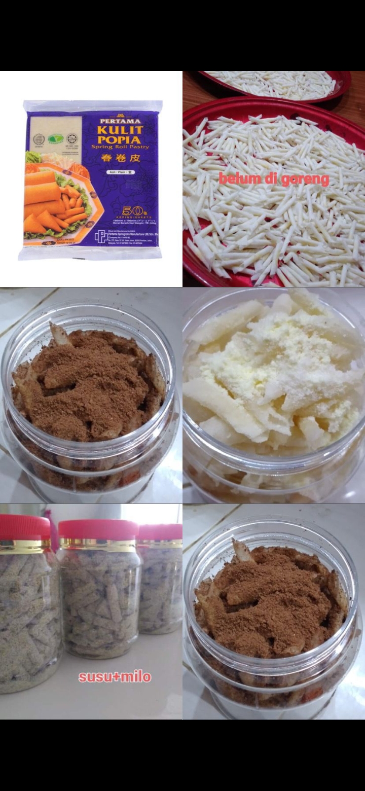 Krupuk popia varian full milo | Lazada Indonesia