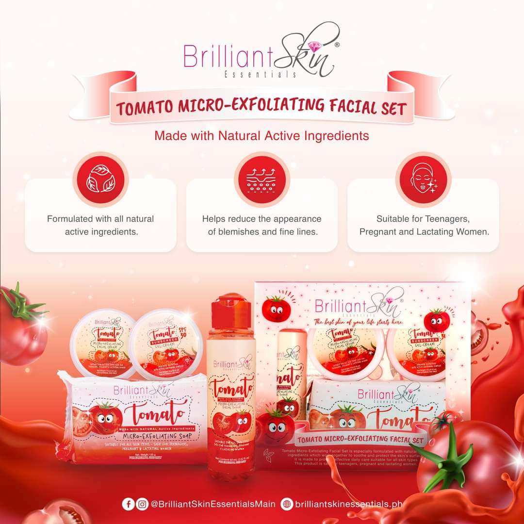 Tomato Micro-exfoliating Facial Set | Lazada PH