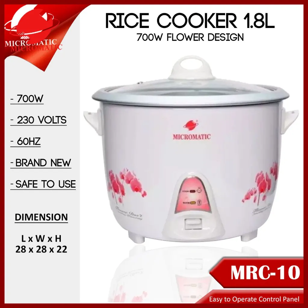 Mrc -10 micromatic rice cooker | Lazada PH