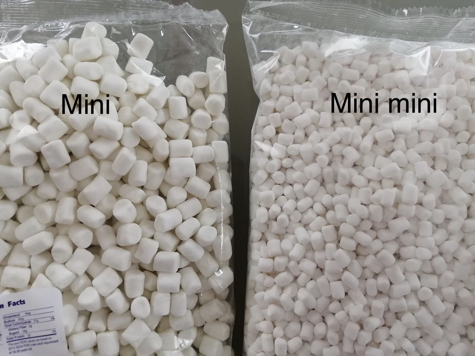 Mini white marshmallow and mini mini white marshmallow 680g | Lazada PH