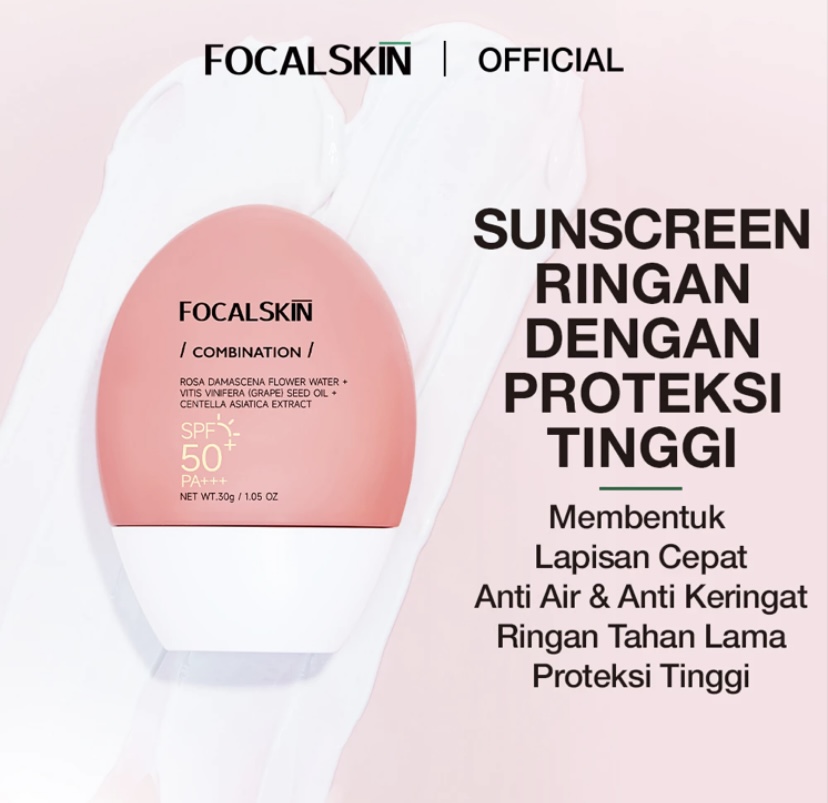 Focalskin Brightening watery sunscreen | Lazada Indonesia