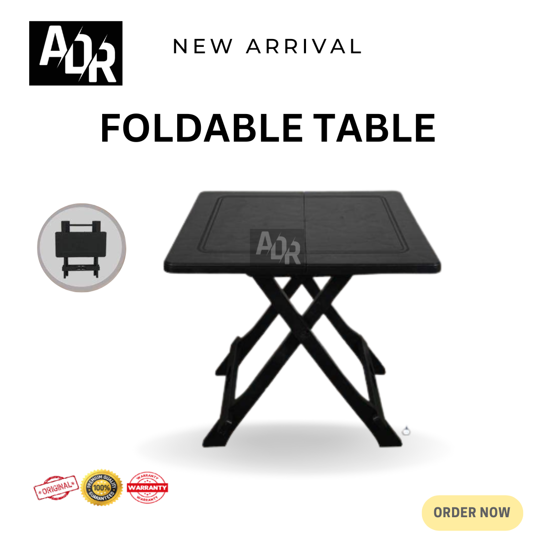 ADR Nikko indoor outdoor foldable table 28x28 | Lazada PH