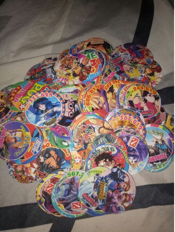 Batang 90s Pogs 95 pcs For 13 pesos | Lazada PH