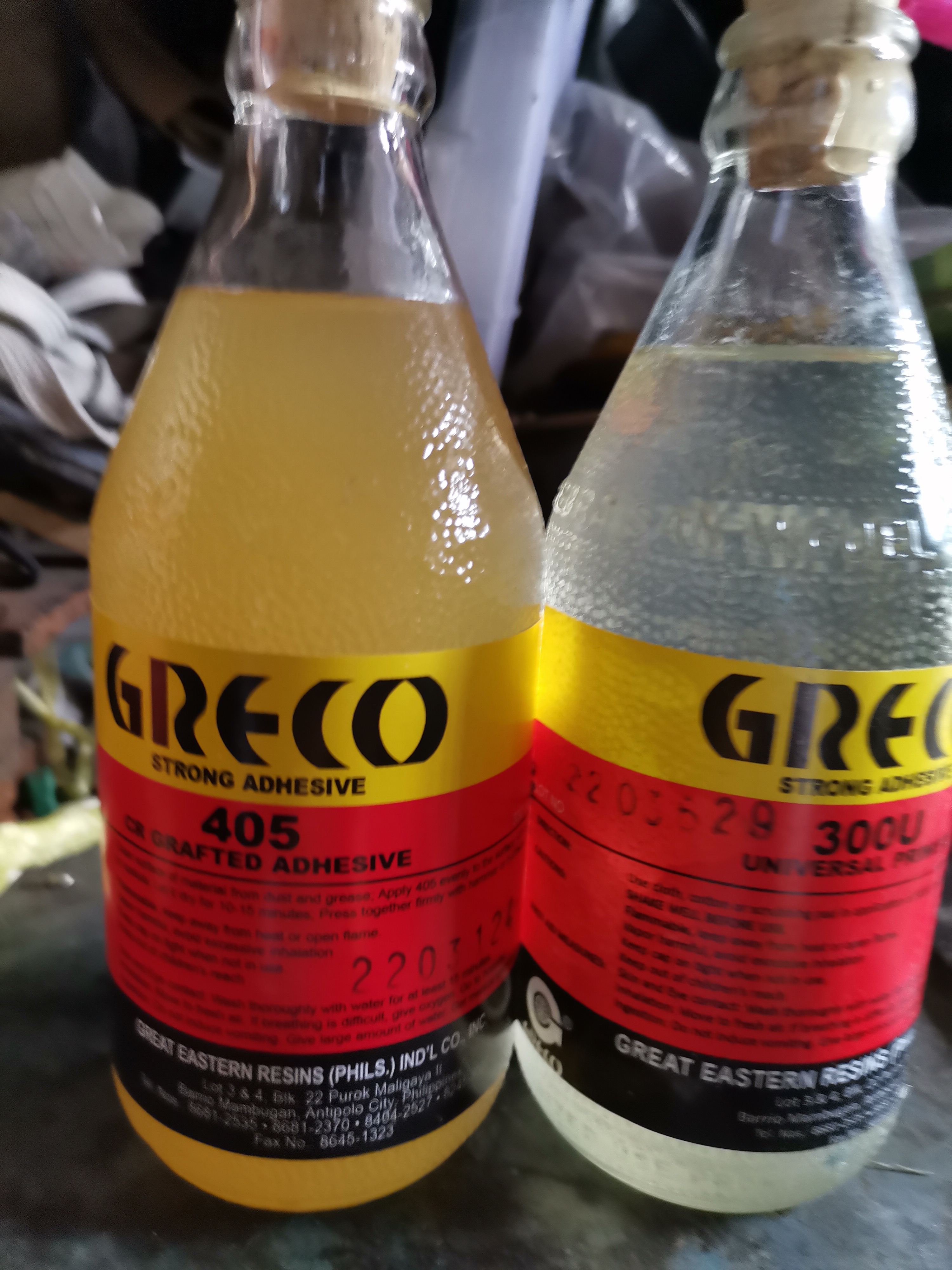 Greco adhesive 405 and Universal primer 300u for repair shoes | Lazada PH