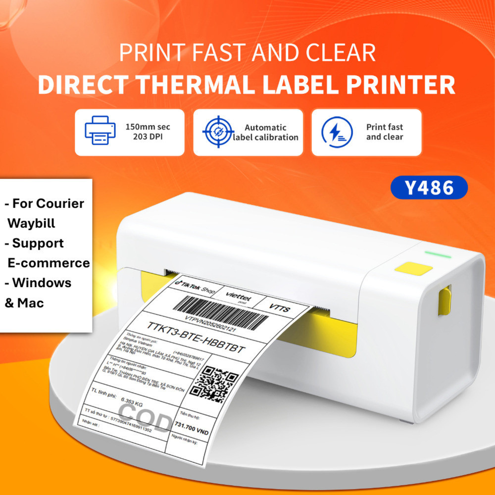 Thermal Printer A6 Printer Waybill Printer Shipping Printer E-commerce ...
