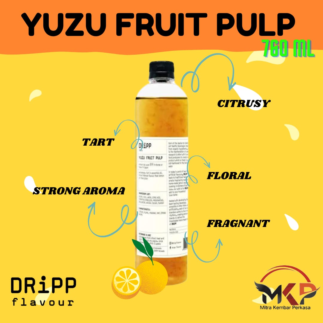 DRIPP YUZU FRUIT PULP | Lazada Indonesia