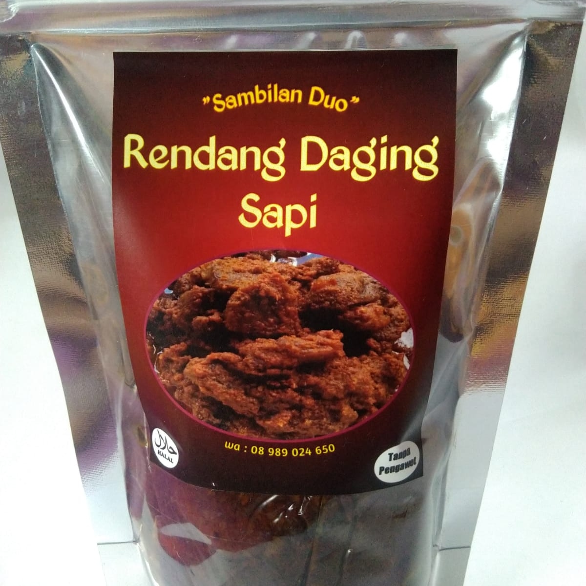 Rendang Daging Sapi Padang Frozen Kemasan 150gr Lazada Indonesia