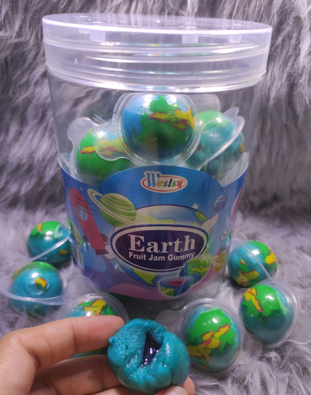 Earth Fruit Jam Gummy with RANDOM FREEBIE | Lazada PH