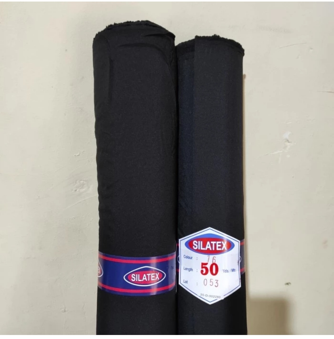 Kain Furing Asahi Hitam lebar 1,5 mtr harga ecer mtr an | Lazada Indonesia