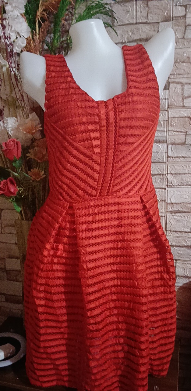 Korean Red Dress | Lazada PH