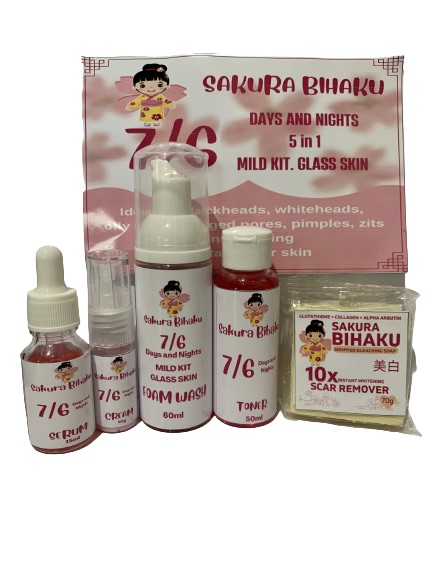 Sakura bihaku mild kit glass skin FDA APPROVED! Note: Use sakura bihaku ...