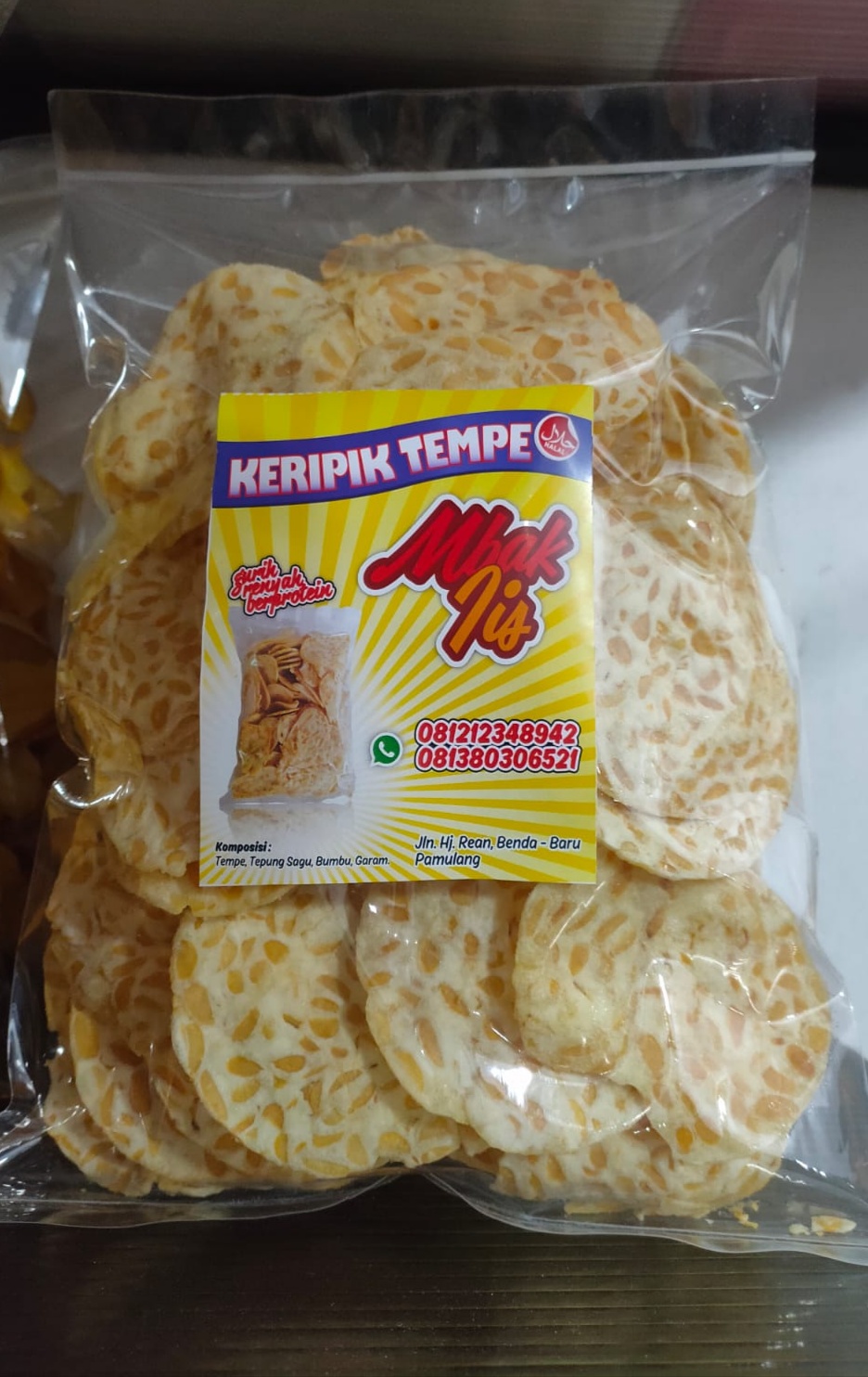 Keripik tempe sagu 200gram | Lazada Indonesia