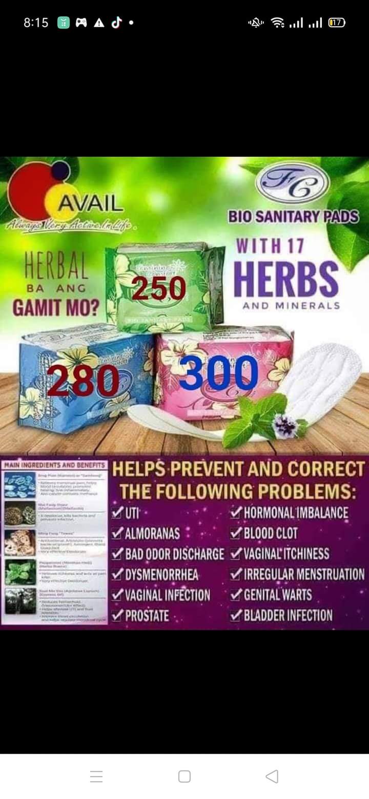 FC Avail Bio Sanitary pads | Lazada PH