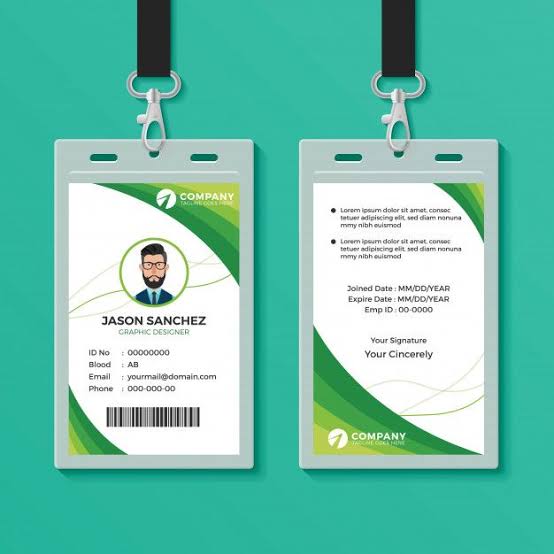 PVC ID with ID HOLDER | Personalize Card ATM size, No minimun required ...