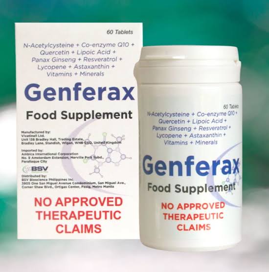 AUTHENTIC Genferax Male Infertility Supplement | Lazada PH