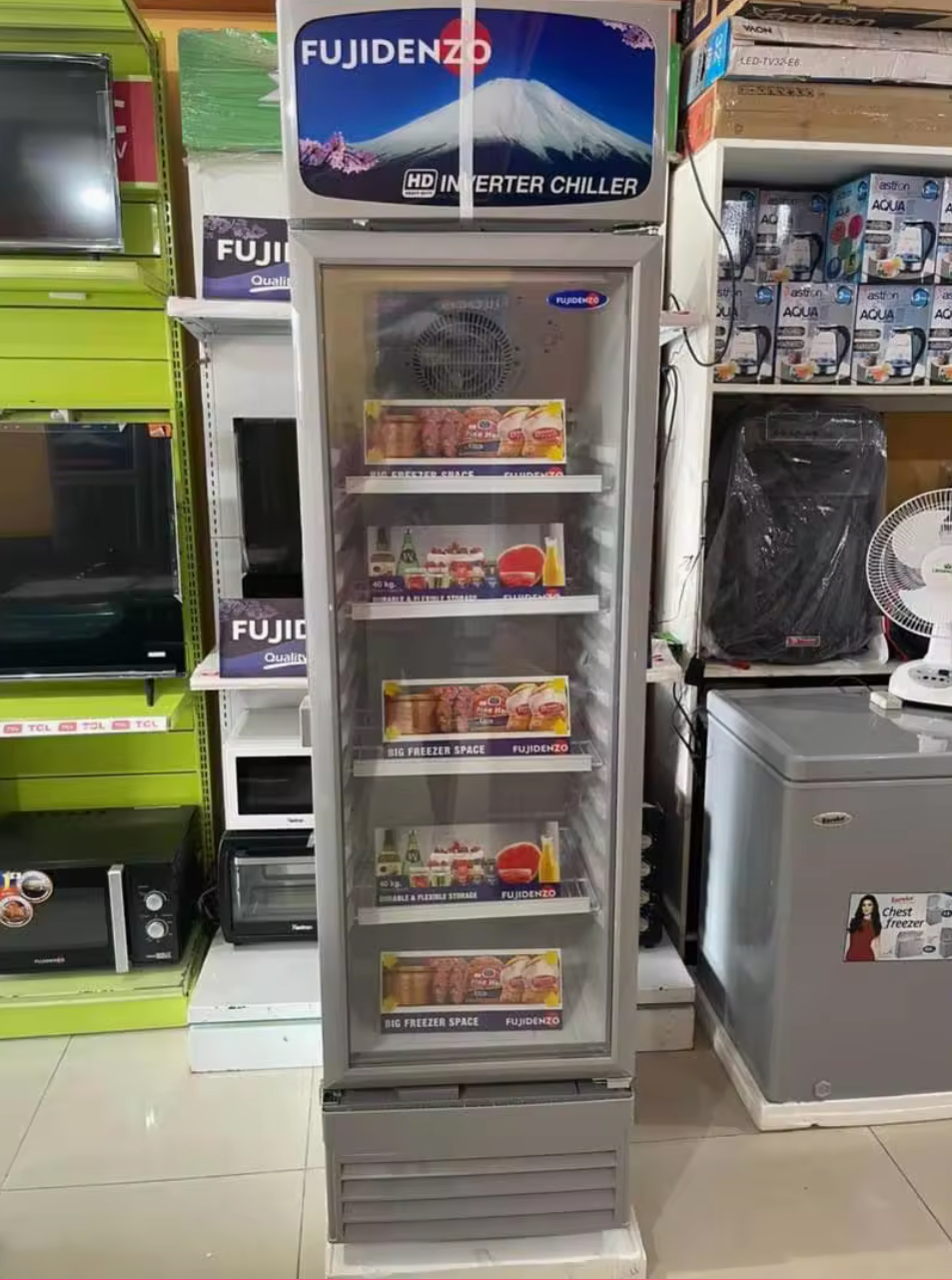 Fújidenzo 11cu. ft. Inverter Showcase Chiller Model: ISUP-110H | Lazada PH