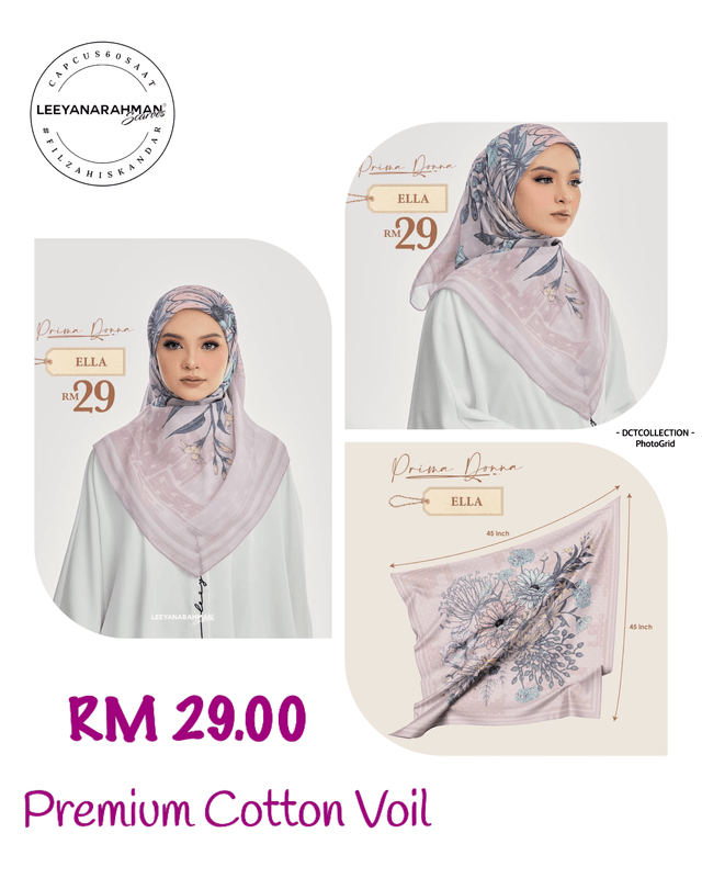 2023 LEEYANARAHMAN SCARVES | Lazada
