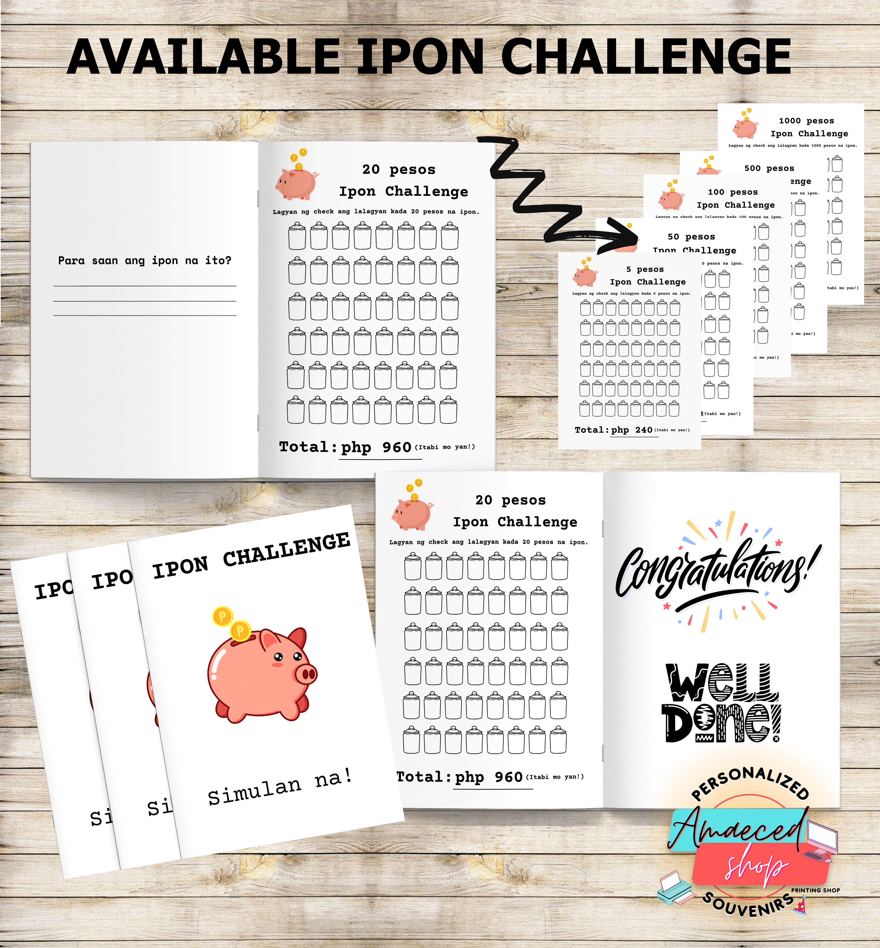 IPON CHALLENGE BOOKLET | Lazada PH
