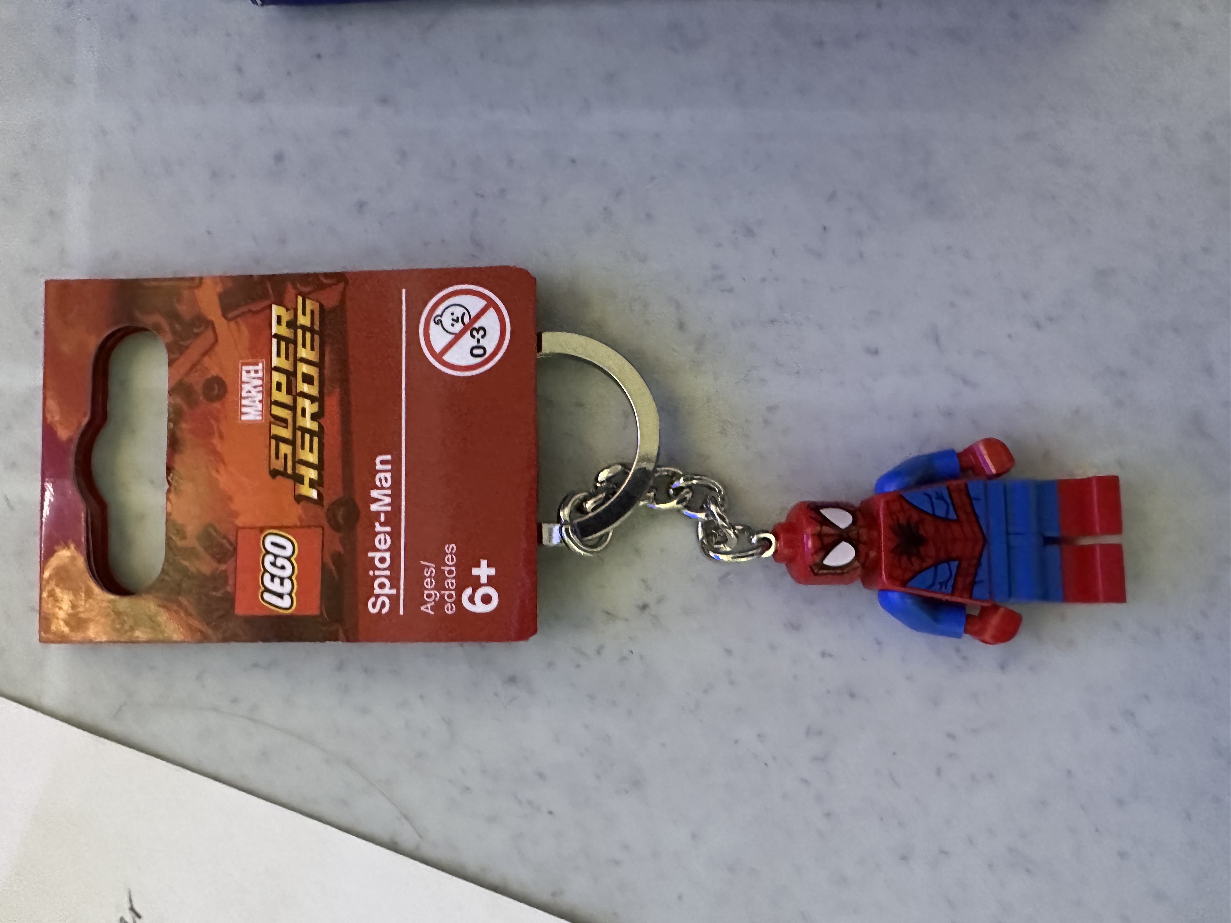 Spider-Man Lego keychain | Lazada