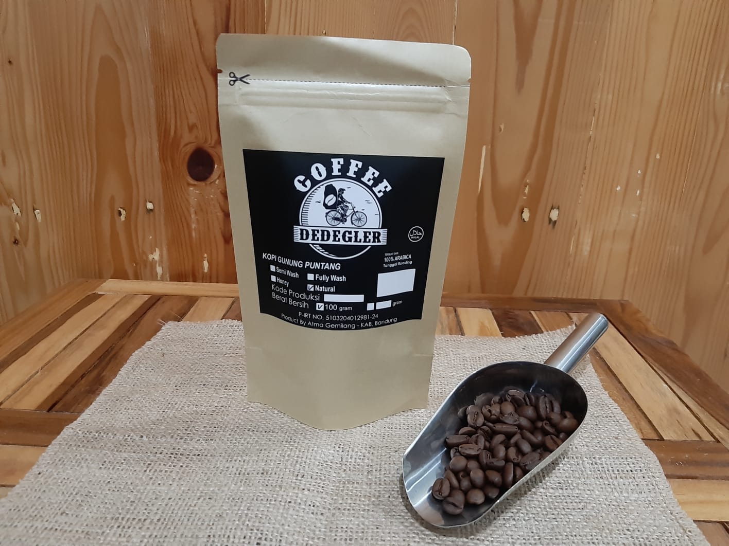 Kopi Arabika dari Gunung Puntang, Natural Proses 100 gram | Lazada ...