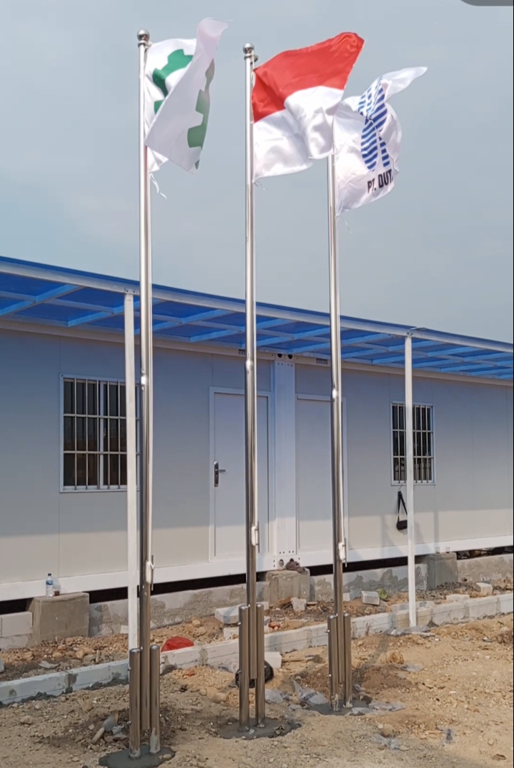 Tiang bendera stainless tinggi 5 meter | Lazada Indonesia