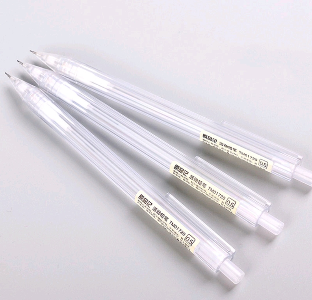 Transparent Mechanical Pencil Automatic Pencil 0.5mm | Lazada