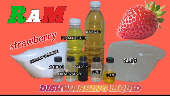 DIY KIT DISHWASHING STRAWBERRY 15 to 18 liters yield | Lazada PH