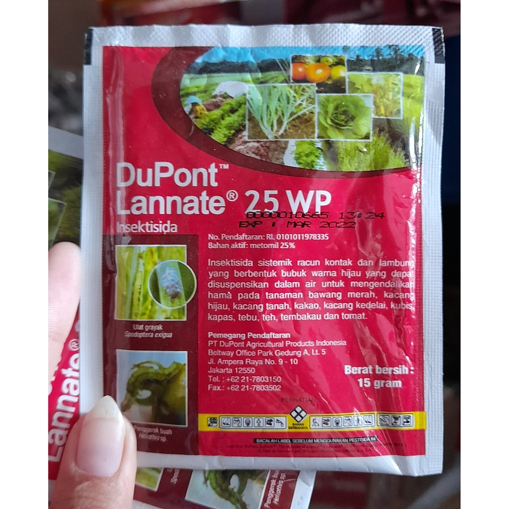 Insektisida Lannate 25 WP 15gr | Lazada Indonesia