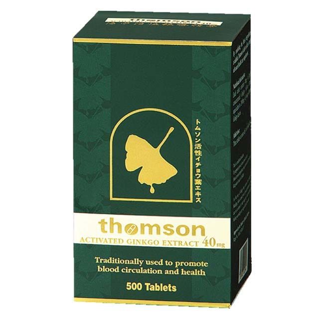 Thomson Ginkgo 40mg 500s + 30 | Lazada