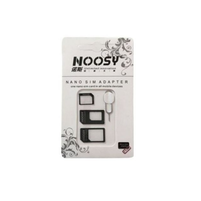 For Popular 3 in 1 Micro Nano Sim Card Converter Kit Standard Adapter ...
