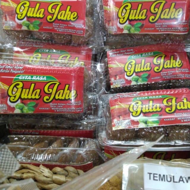 Gula jawa jahe merah khas jogja /harga per saset Rp 1900 (ECER ...