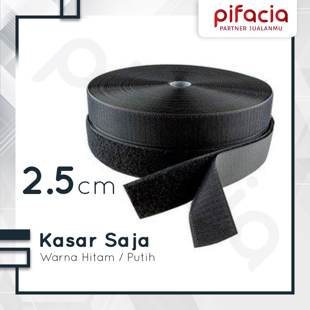 VELCRO 2,5 CM MAGIC TAPE KASAR 18 METER | Lazada Indonesia