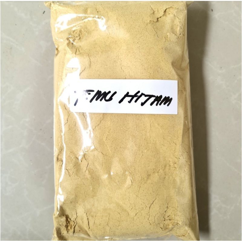 Bubuk Temu Hitam 1kg - Bubuk Temu Ireng Tanpa Campuran - Kunyit Hitam ...