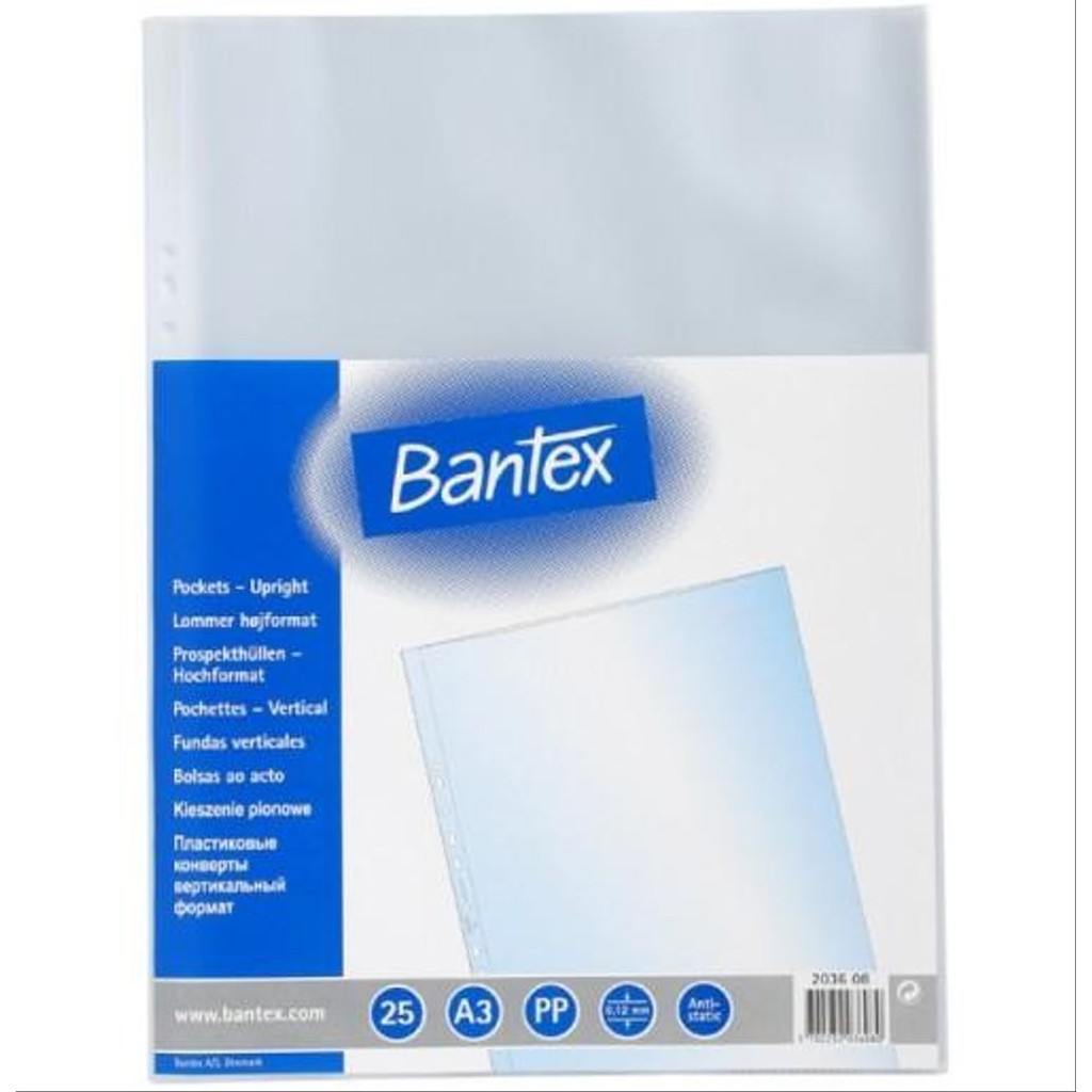 BANTEX POCKET 2036 A3 PORTRAIT 0,12MM | Lazada Indonesia