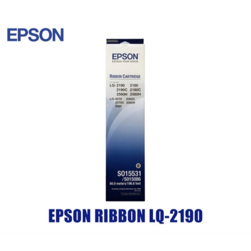 Epson Ribbon Cartridge Pita Tinta LQ-2170 2180 2190 Original | Lazada ...