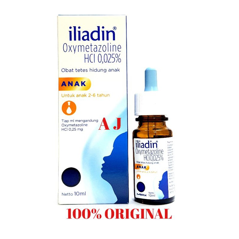 ILIADIN ANAK ~ OBAT TETES HIDUNG ANAK (10ml) | Lazada Indonesia
