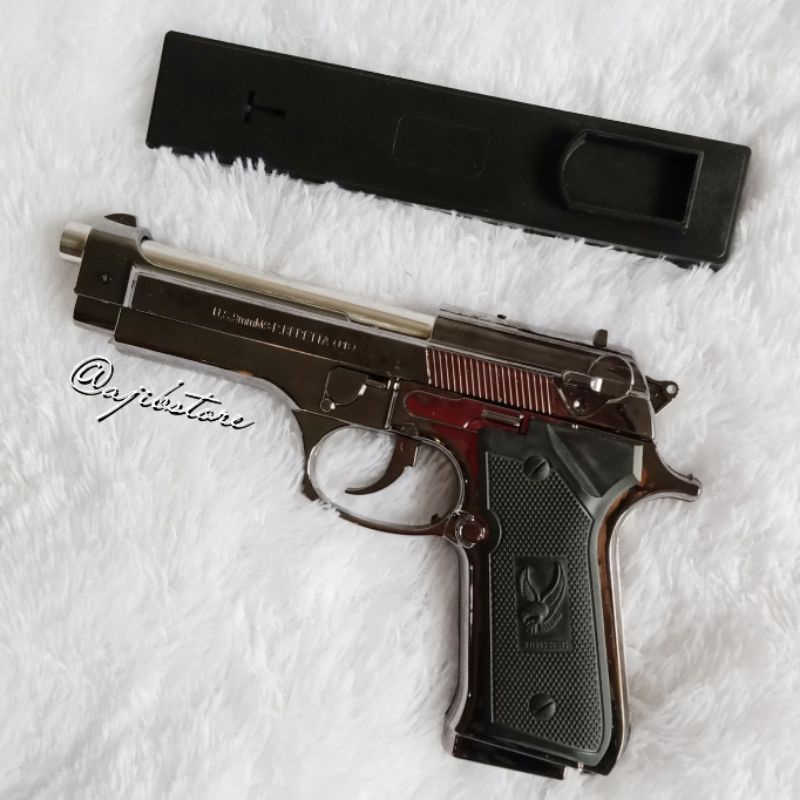 KOREK API PISTOL BARETA, KOREK API BARA GAS MODEL PISTOL | Lazada Indonesia
