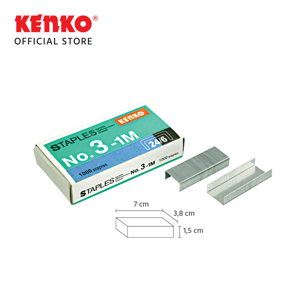 SOS Isi Staples KENKO No 3 (20 ktk) / Isi Stapler | Lazada Indonesia