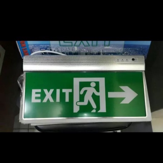 Lampu exit led arcylic / lampu darurat / emergency exit / lampu sign ... Lampu exit led arcylic / lampu darurat / emergency exit / lampu sign ...