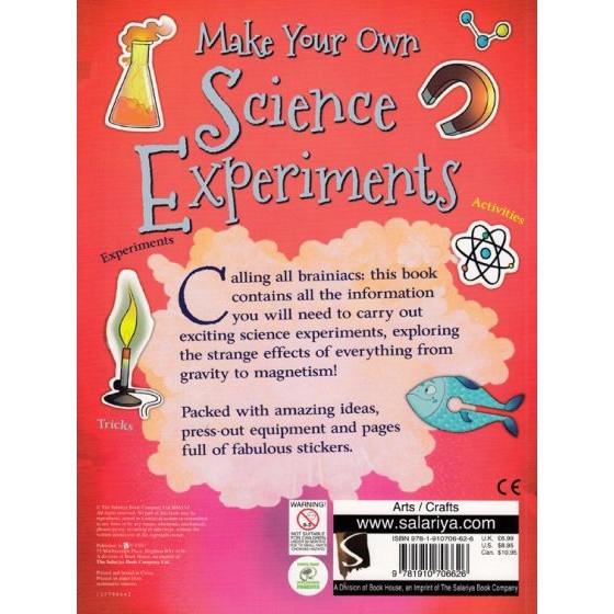 MAKE YOUR OWN SCIENCE EXPERIMENTS BY DKTODAY | Lazada.co.th
